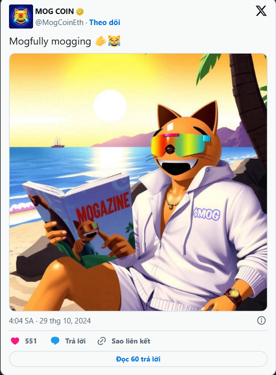 What is Mog Coin? Exploring the Top 5 Memecoin on Ethereum