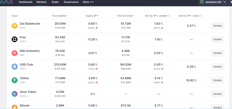 DeFi Lesson 2- How to stake stable coins on Aave [Ethereum mainnet and ...