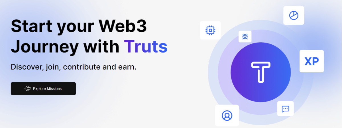 Truts - Discover, Join, Contribute and Earn In Your Web3 Journey