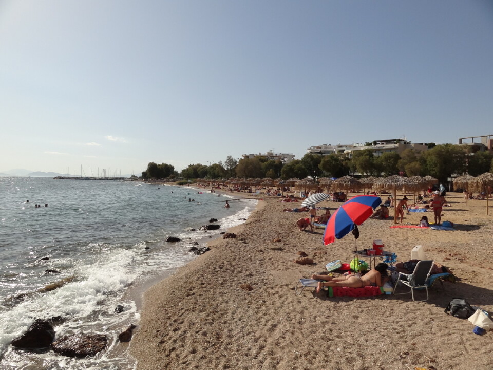 Greece - Around Athens – Voula – Beaches: Galini Beach.
