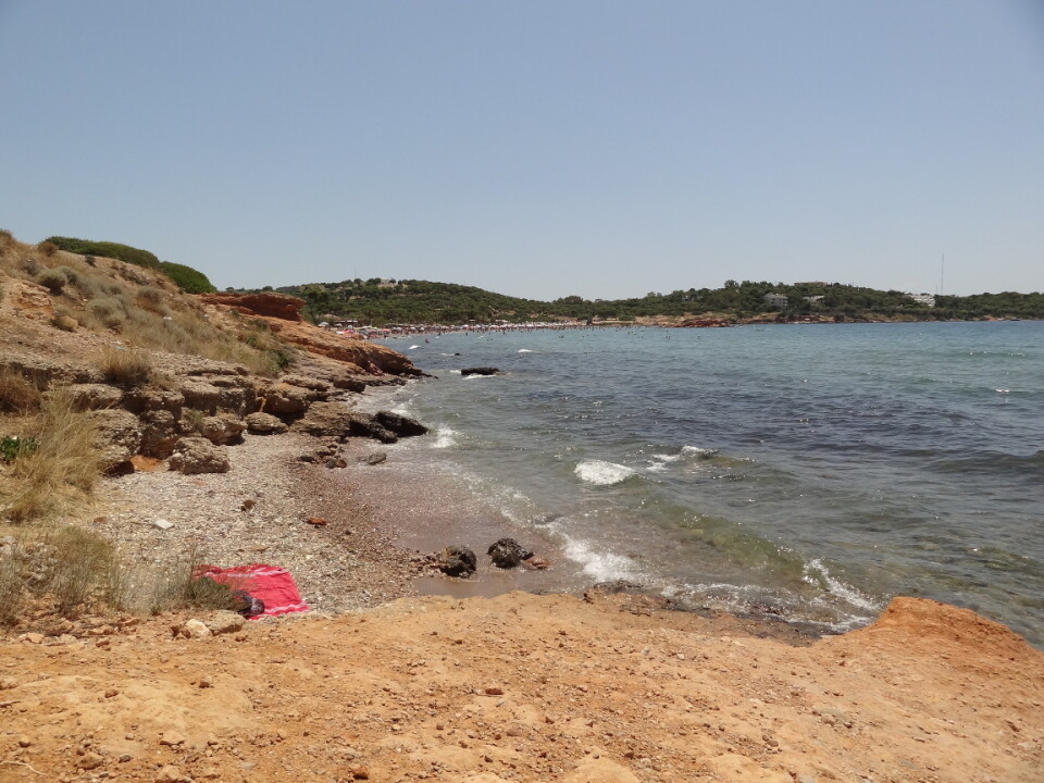 Greece - Around Athens – Kavouri – Beaches: Megalo Kavouri Beach.