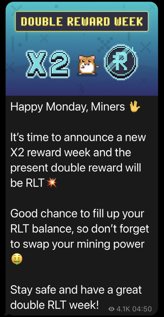 RollerCoin Season 2 - 2x RLT Rewards