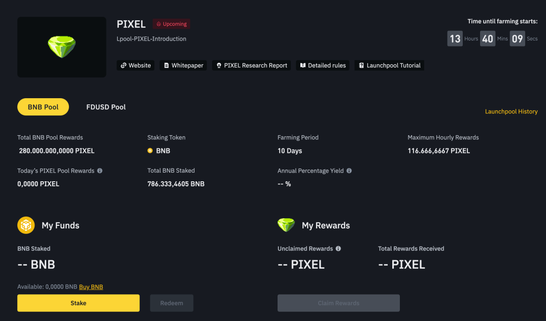 $PIXEL On Binance Launchpool - Sell Or HODL?
