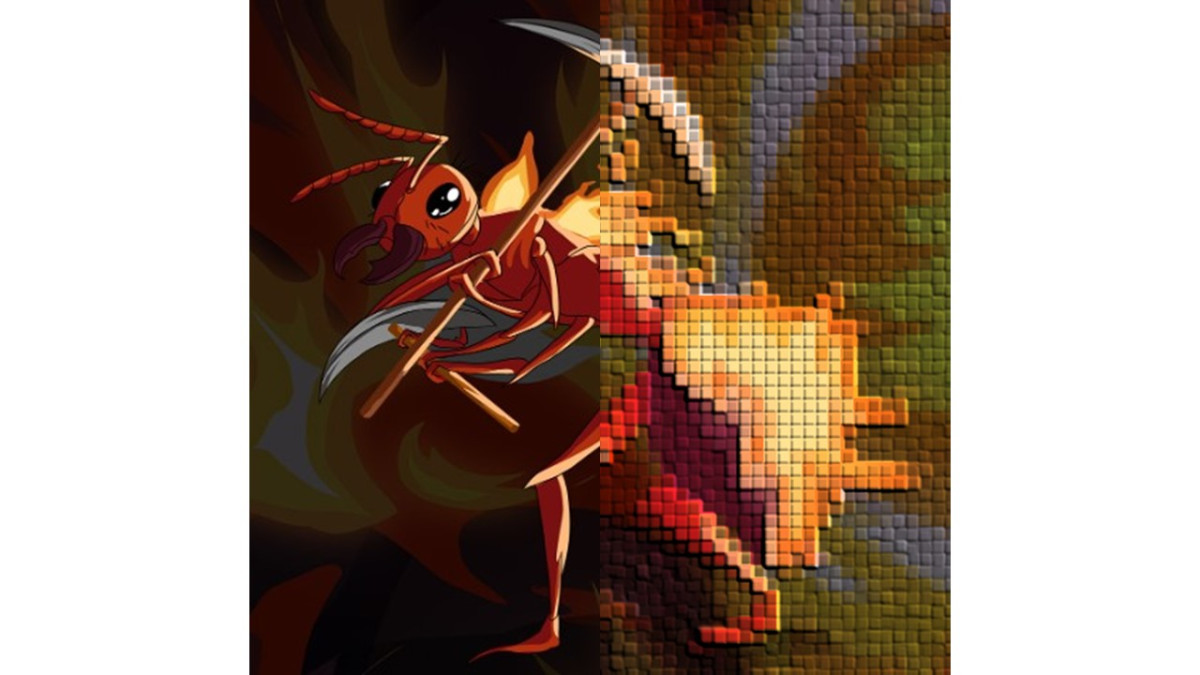 Ant Miners | Art | Real or Pixelated