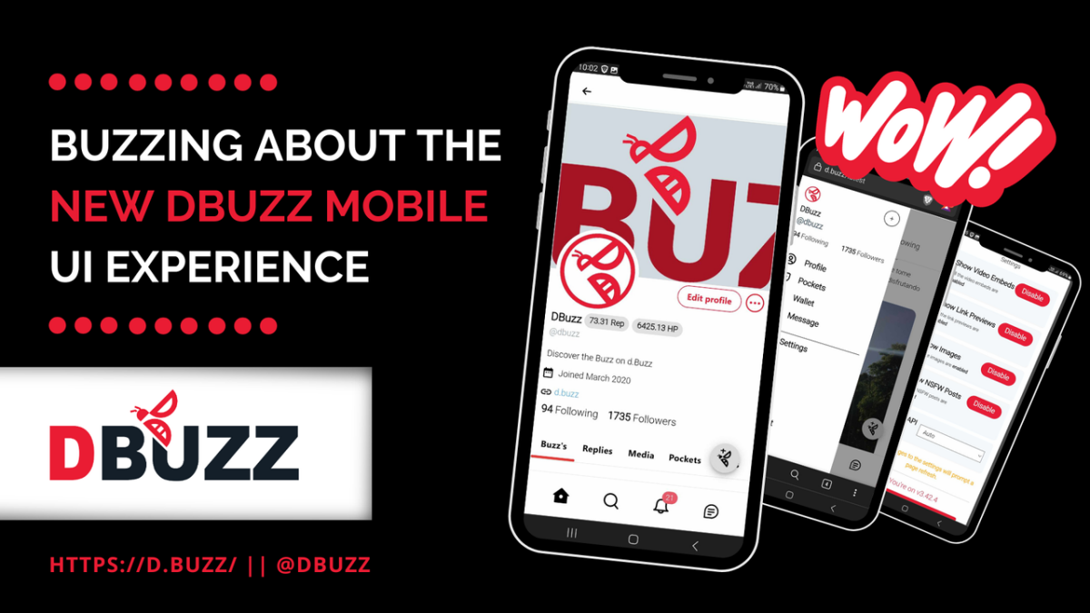 Experience the Updated D.Buzz New Mobile Features