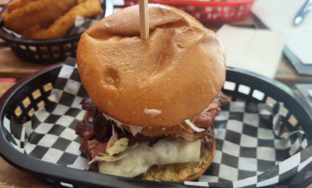 Riverside Burgers - The Riverside Burger.