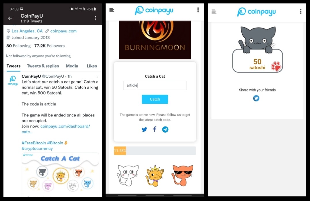 CoinPayU - payment proof and easy guide to earn