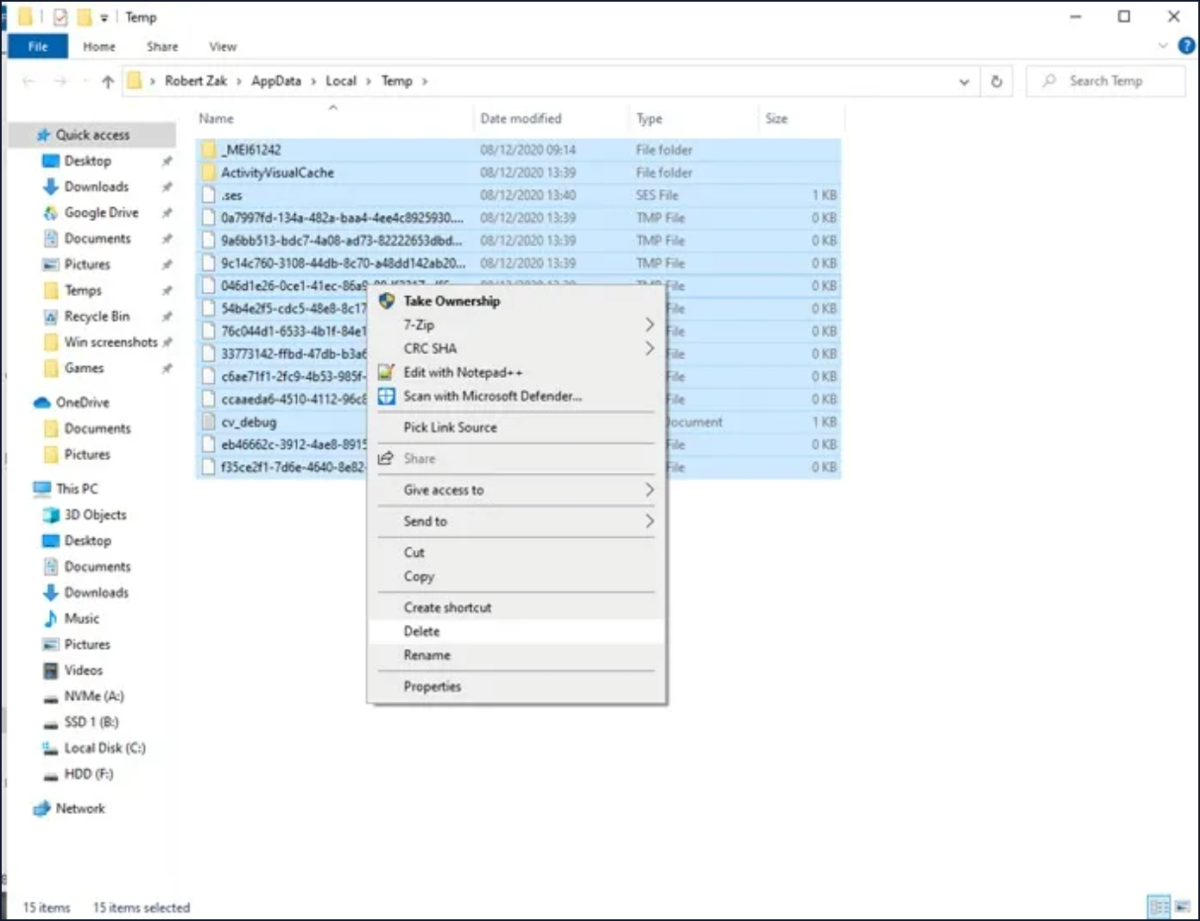 How to Clean Up and Make Space on Your Windows 10 “C” Drive