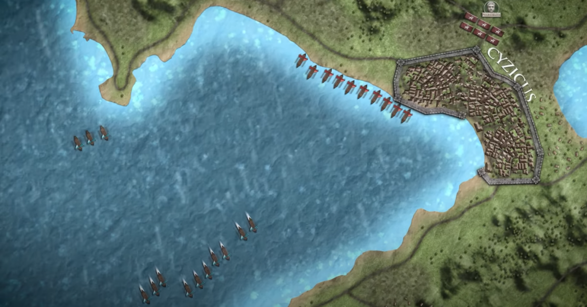 THE ATHENIAN COUP, 411 BC: The Battle of Cynossema