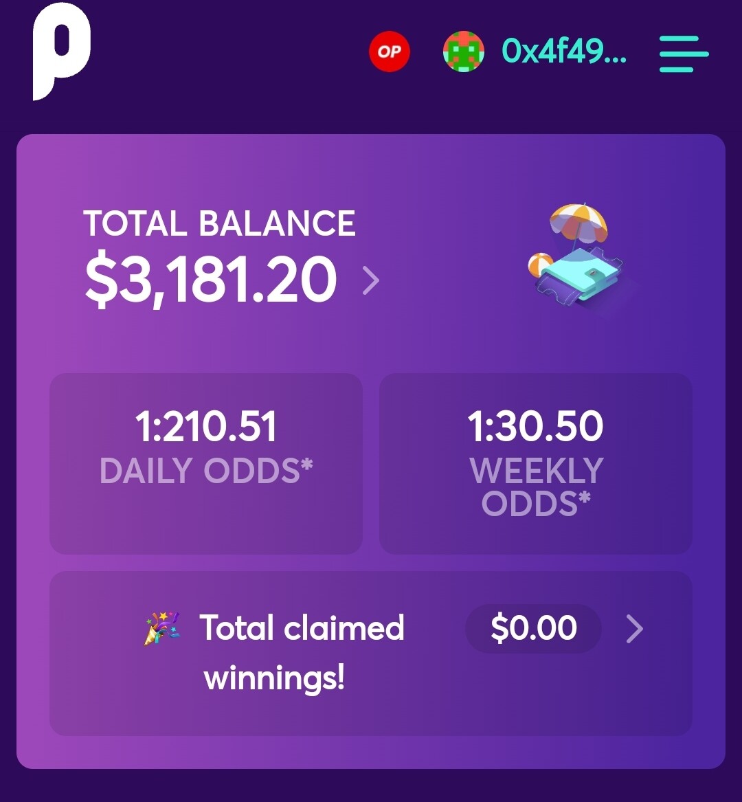 PoolTogether Extra Wins - Earn $OP tokens on top of prizes