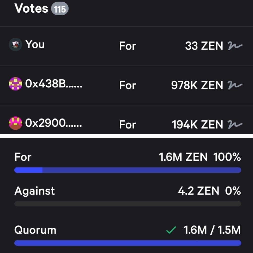 Horizen EON Updates - ZenIP 42207 Passes with Overwhelming Community ...