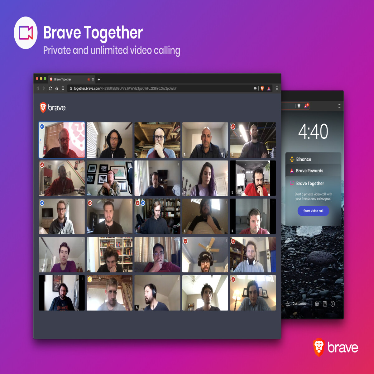 Brave Browser To Release Brave Together, A Video Calling Widget To ...