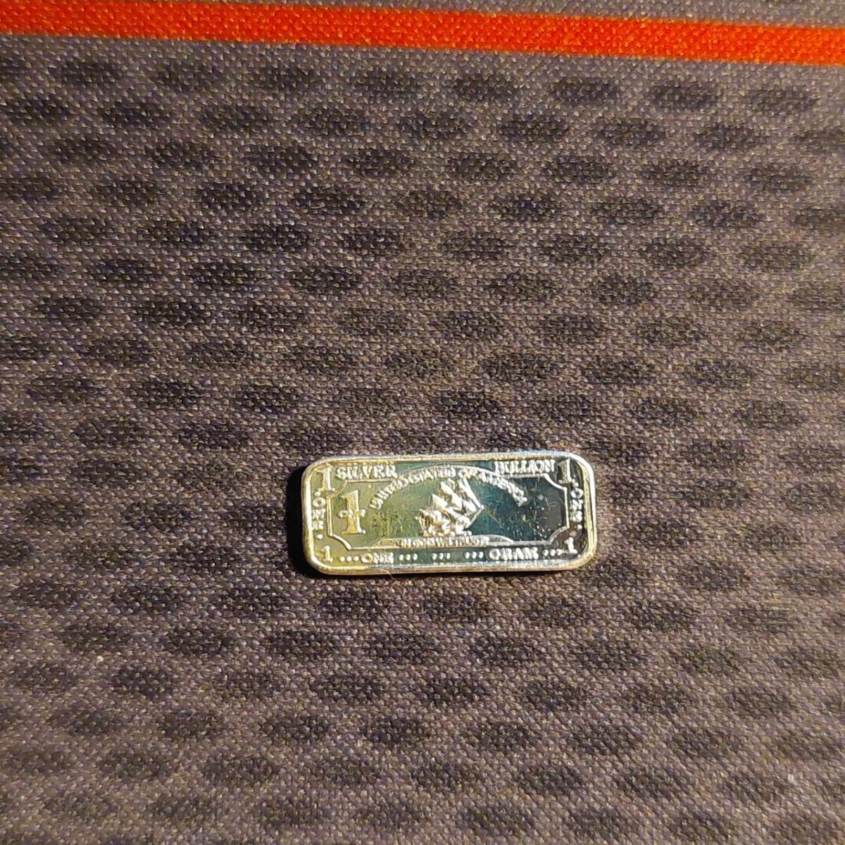 My Shiny New Tall Ship Silver Bar