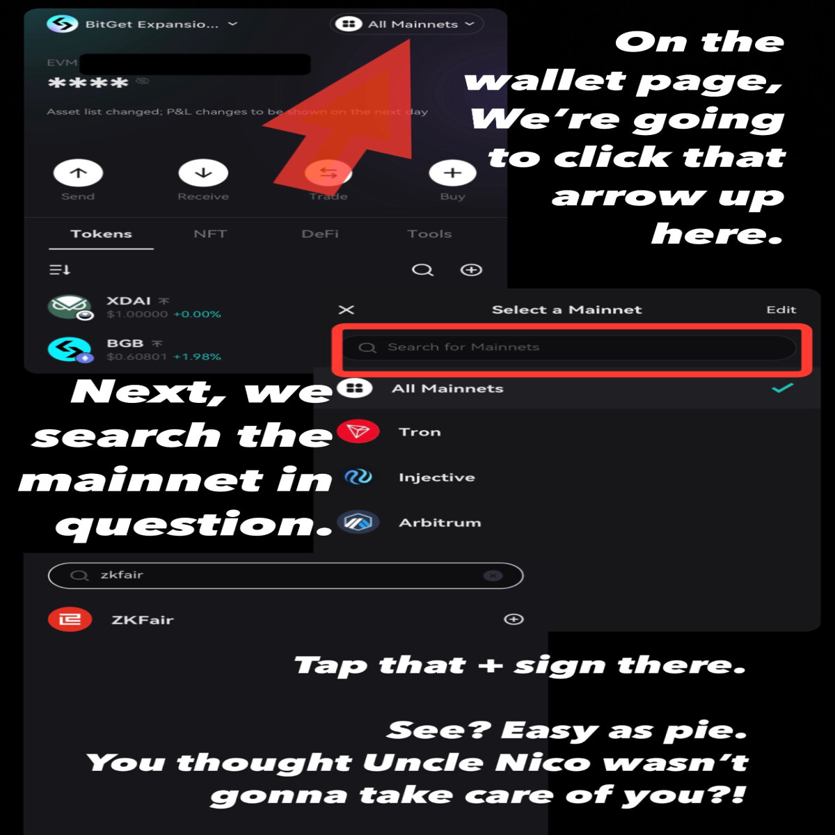 BitGet Wallet x ZKFair AirDrop : 3 days, 300 winners, 3 MILLION $ZKF tokens *New Users*