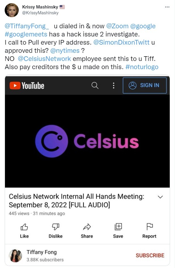 Alex Mashinsky and S. Daniel Leon have both tenders their resignations ...