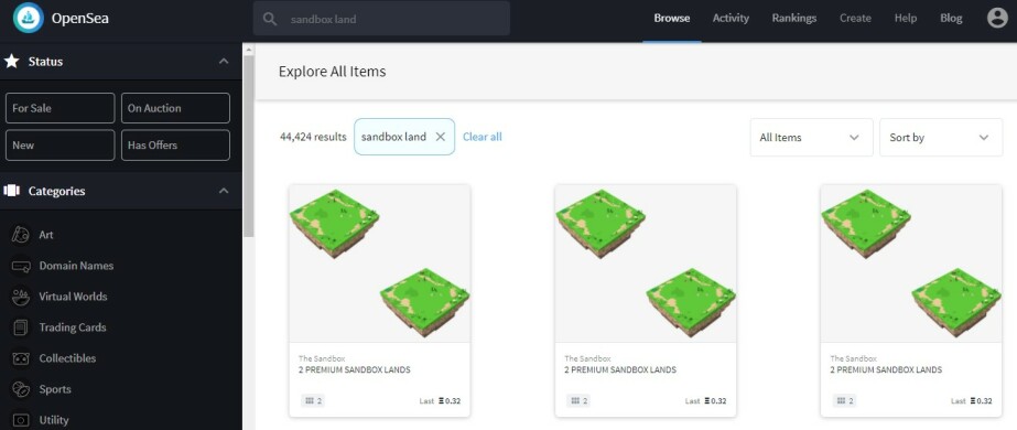 Beginner's guide to the Sandbox Economy