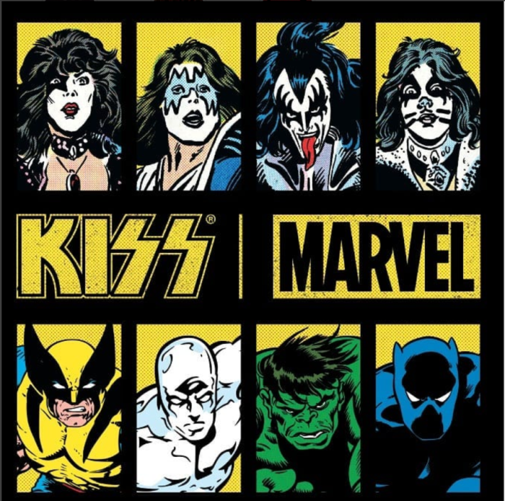 KISS x Marvel - Rock band KISS and Marvel Team Up For The First Time ...