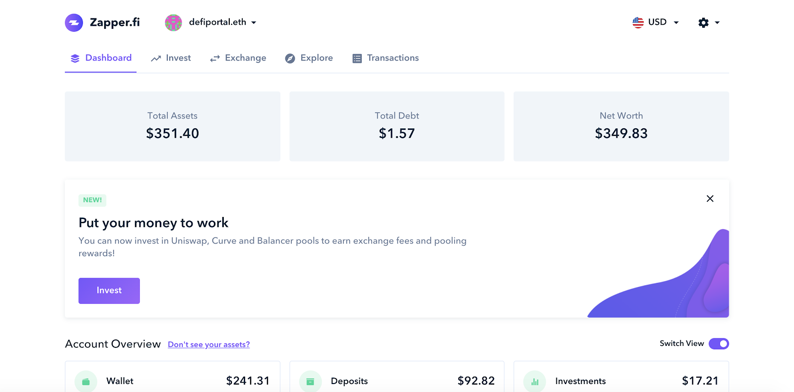 How to use the Zapper wallet - a step-by-step guide