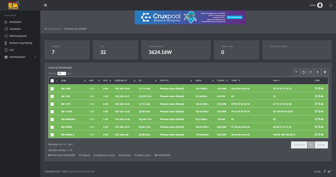 Easy-Mining OS : A Free Mining OS