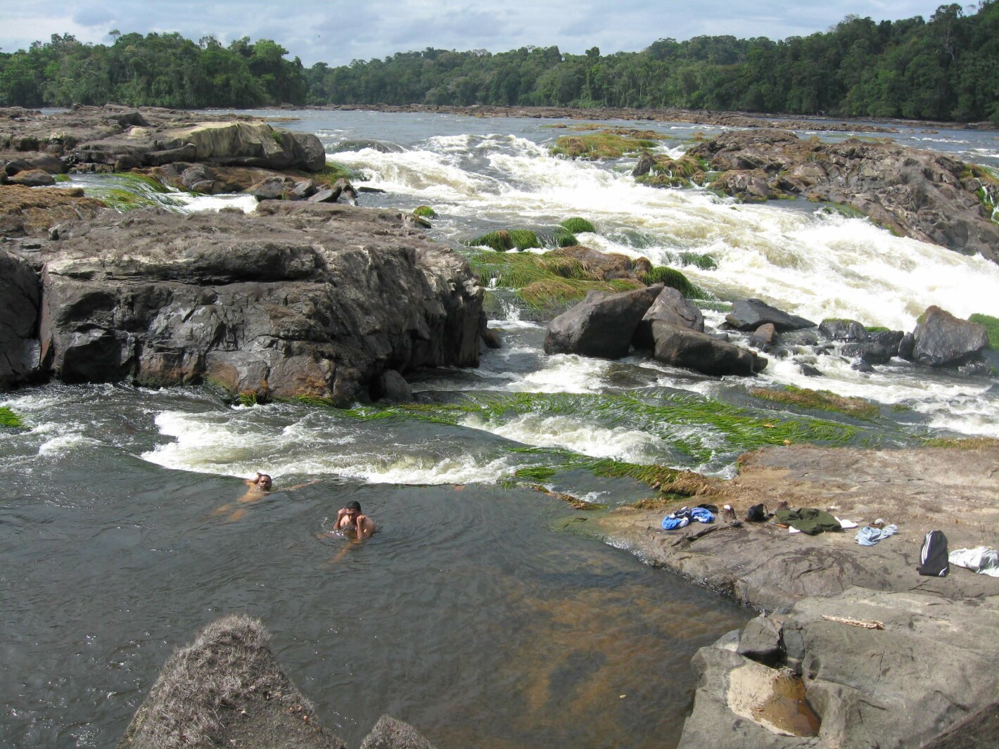 A magical natural place in the Caura River