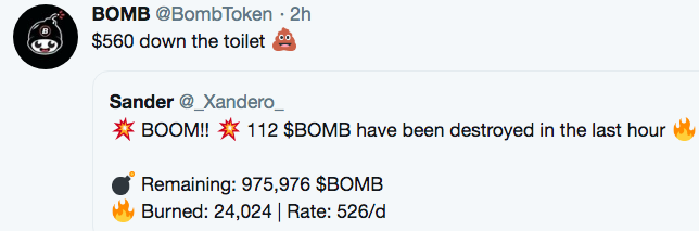 Bomb Token: Pyramid Scheme or Legitimate Experiment?