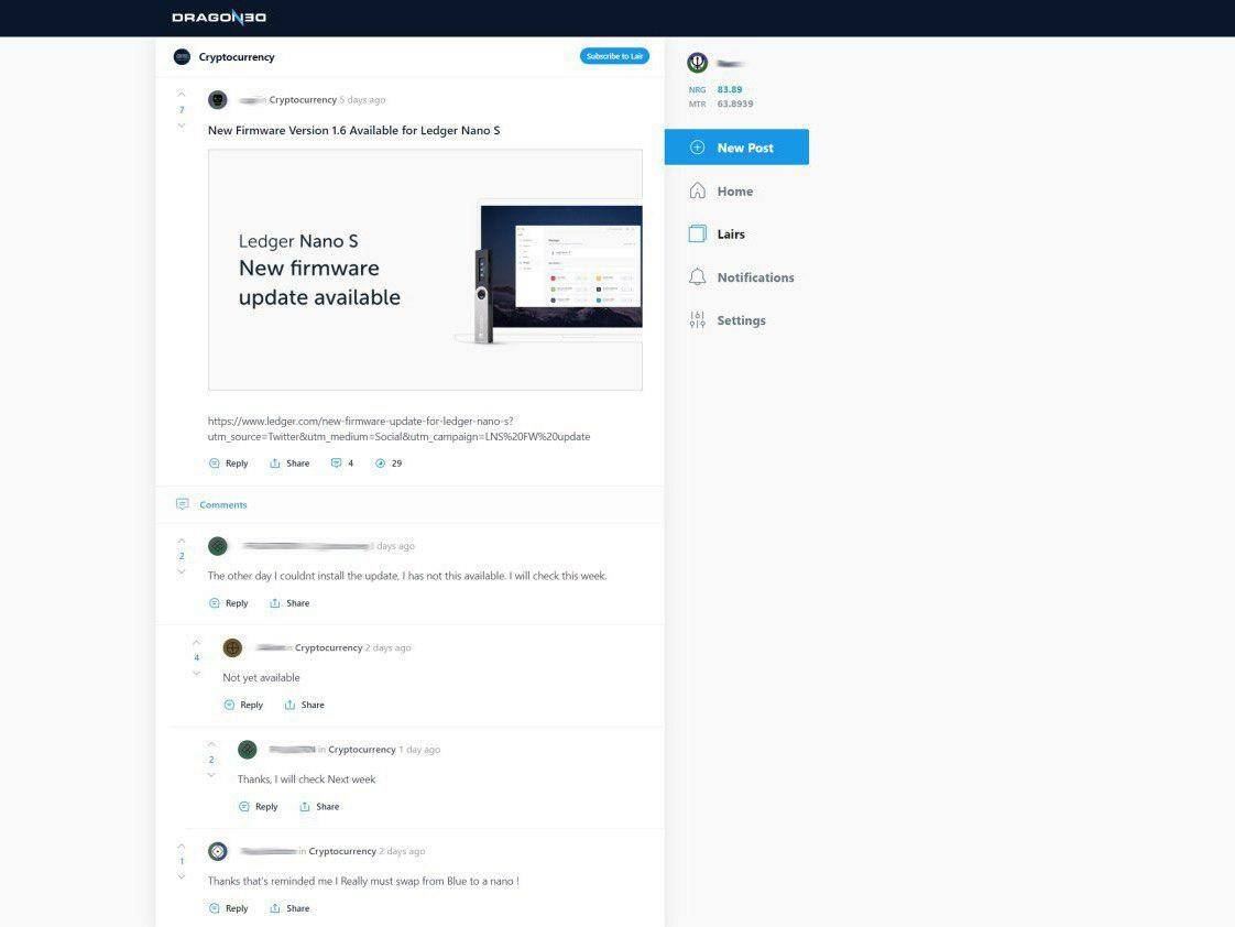 Dragon Den: A Social Media Platform by Disney's Dragonchain Blockchain