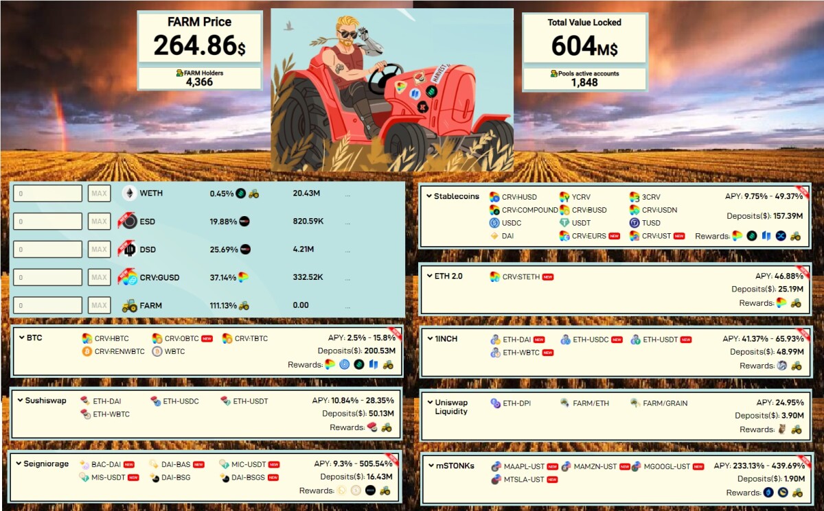 Bring your FARM in the barn! Crop Spotter Guide on how to stake $FARM