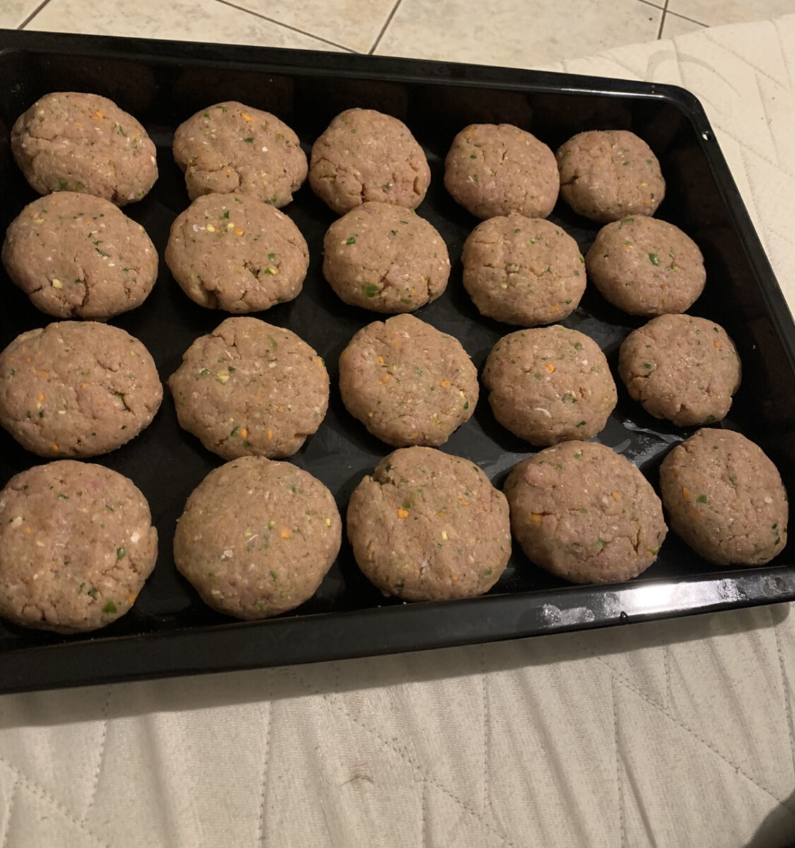 Foodbook #835 Greek burger patties