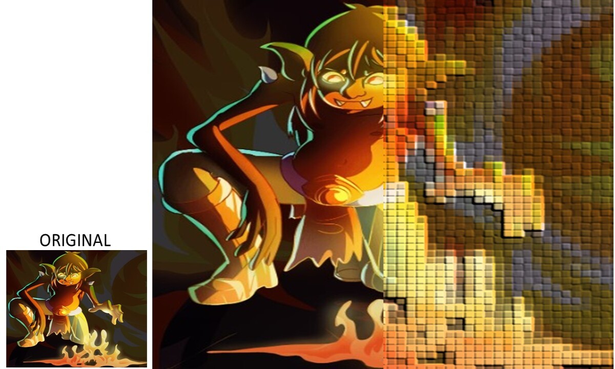 Pyre | Art | Real or Pixelated