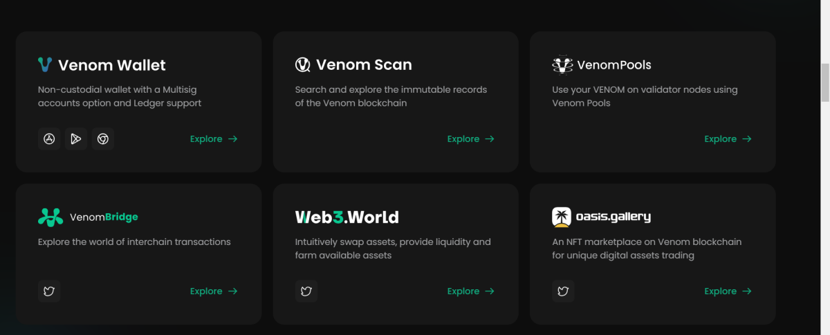 Venom Blockchain : All you need to know