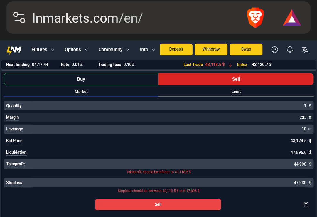 LN Markets - A Revolutionary Bitcoin Derivative Exchange Powered by the Lightning Network