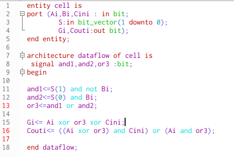 Genericity of VHDL descriptions
