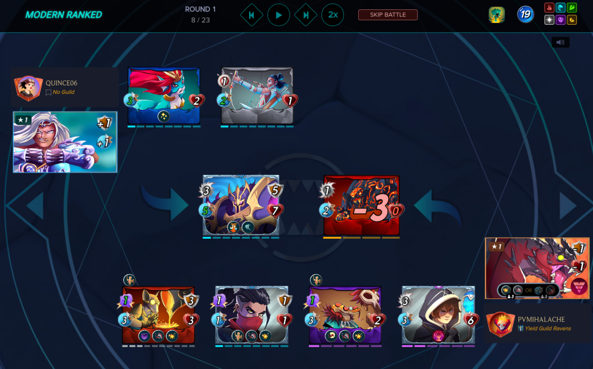 Opening Splinterlands's Pandora Box - An Unusual Dragon Battle