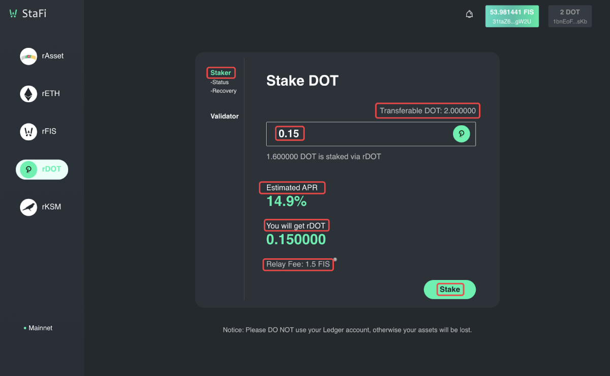 The First Staking Derivative of Polkadot, rDOT is Live
