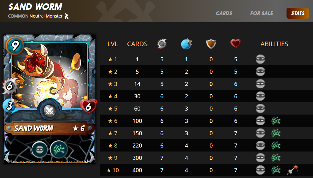 Sand Worm Weekly Battle Challenge | Splinterlands #101