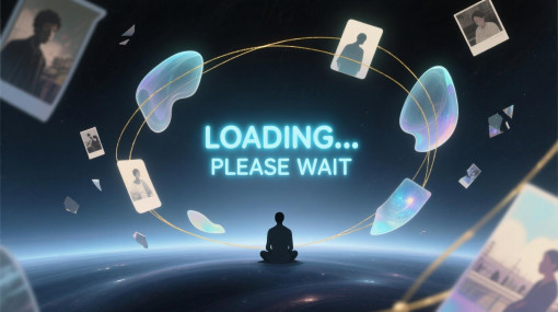 Loading… Please Wait" — about blank moments, uncomfortable transitions ...