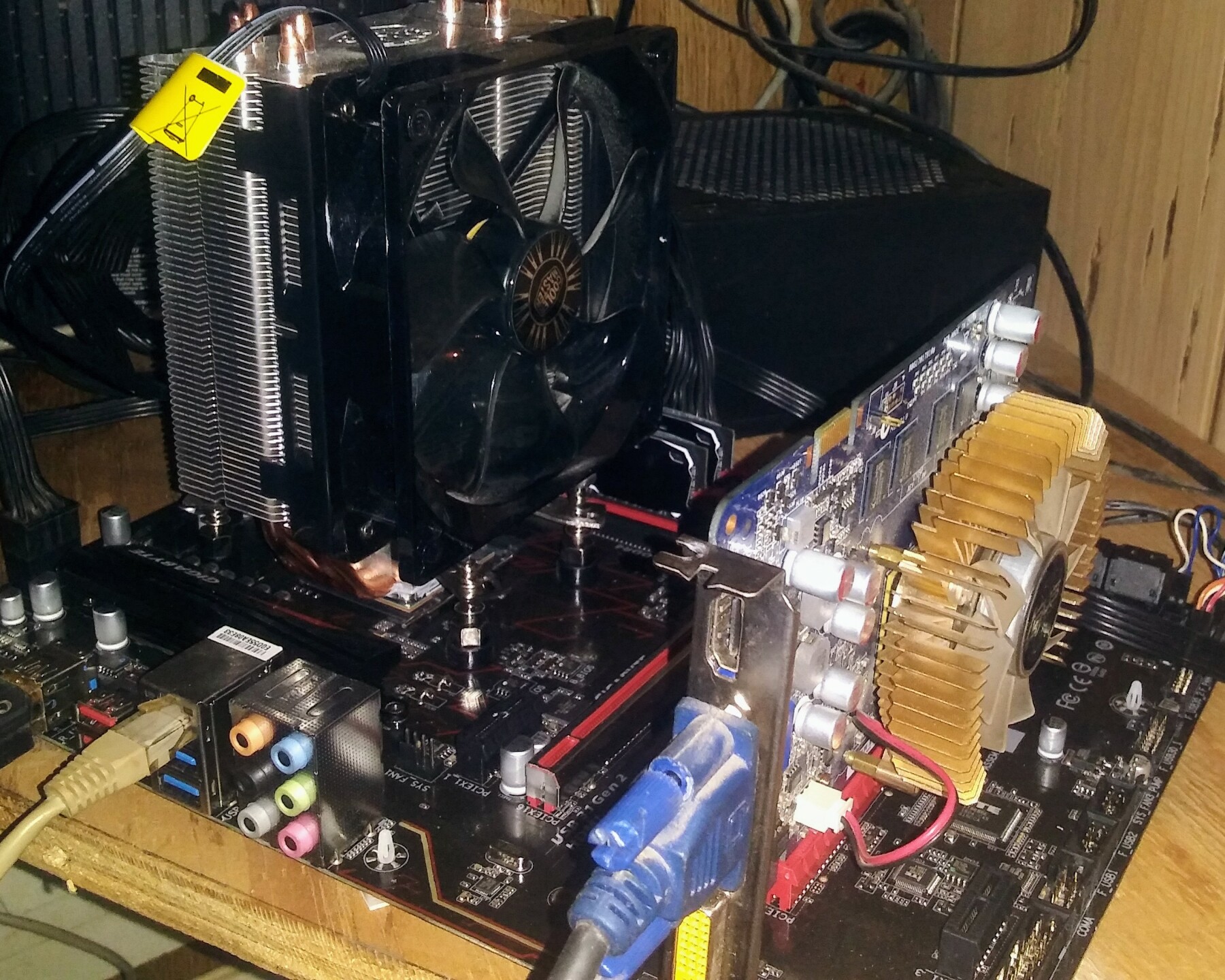 Finally built my first dedicated CPU rig for my farm!!!