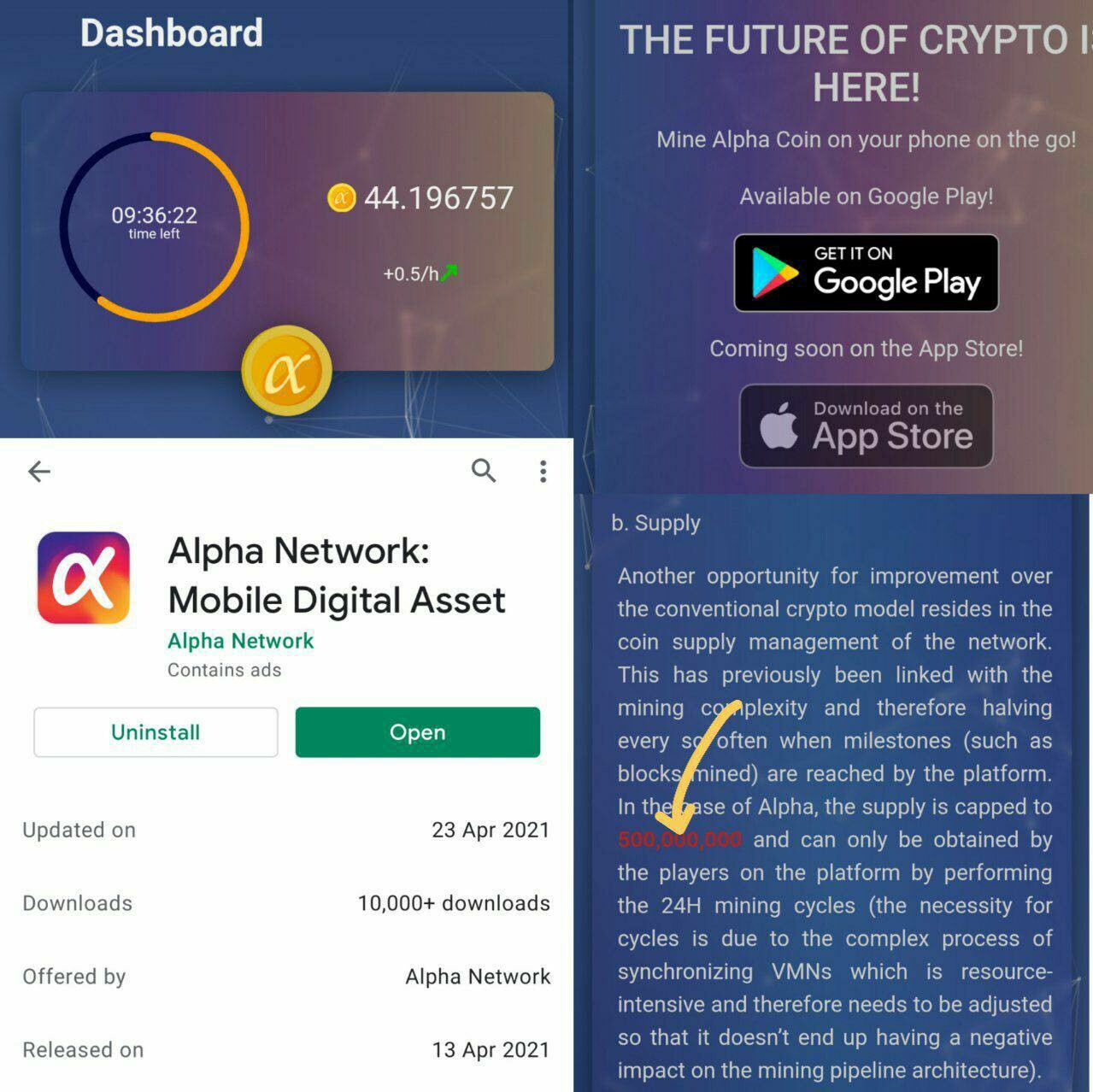 Why should i mine Alpha?