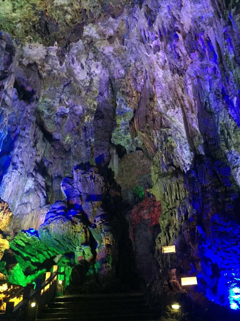 Guilin. Part 7. Silver Cave in Yangshuo.