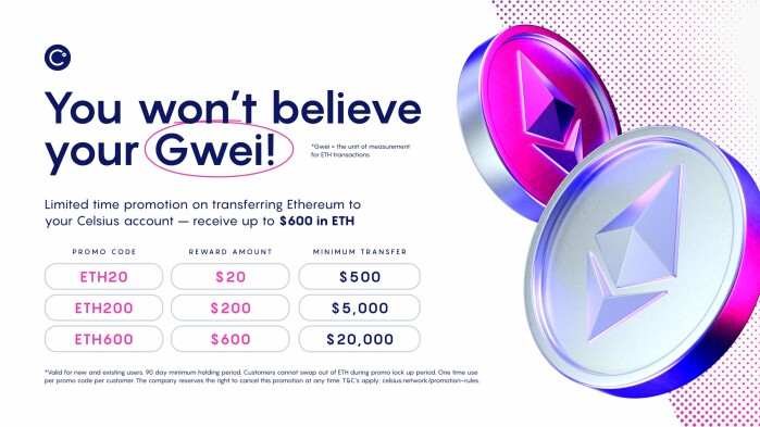 Celsius Network drops New Promo Codes!