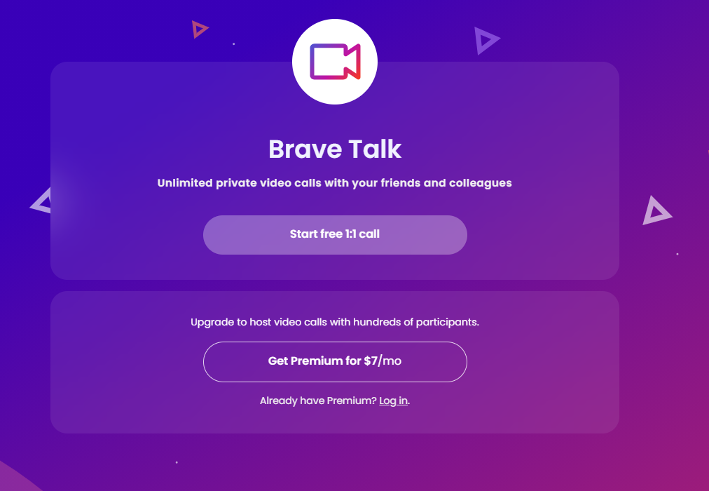 Brave Browser releases Brave Talk (Zoom/Webex) for free