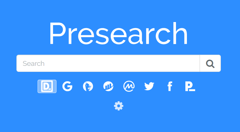 PRESEARCH: decentralized Search-Engine and its PRE tokens