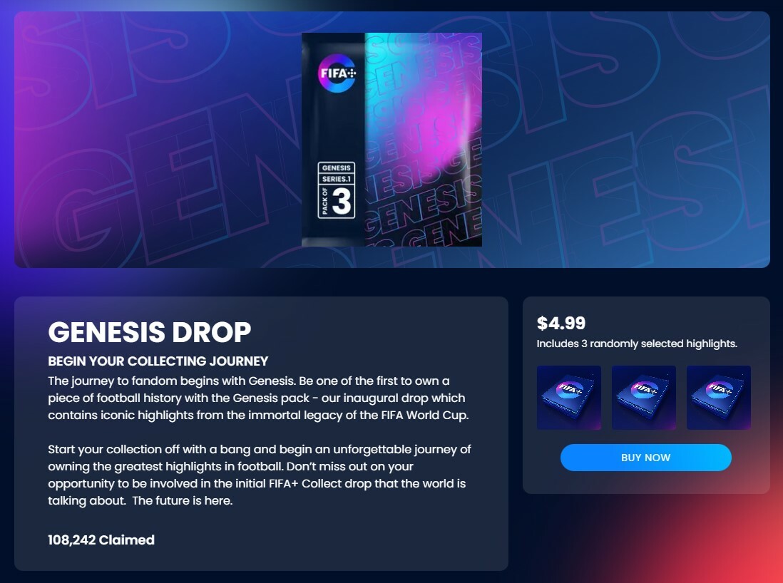 FIFA+ Collect ~ Exclusive Genesis Packs Opening
