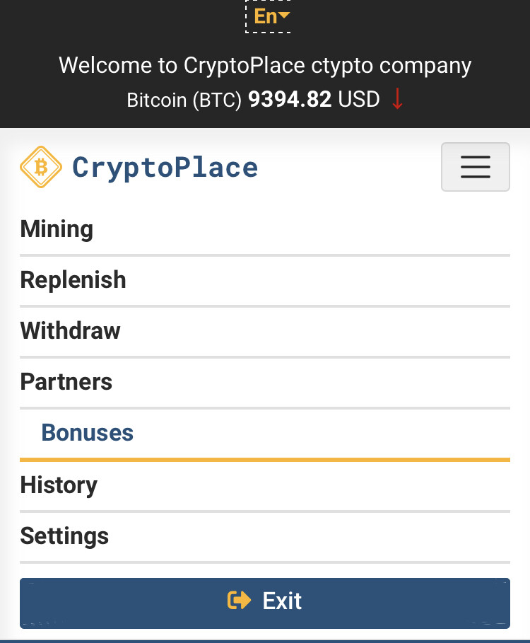 CryptoPlace. Review 2020.