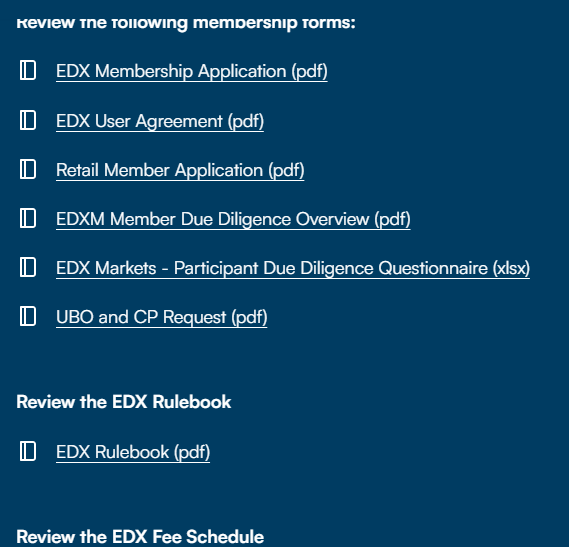 EDX Markets Launches for Institutional Crypto Trading