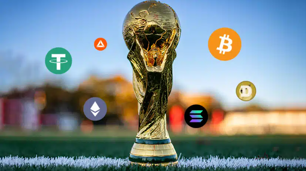 With the start of the soccer World Cup, the tokens of the participating ...