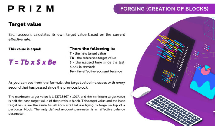 Prizm: FORGiNG ALGORiTHM (Creation of blocks)