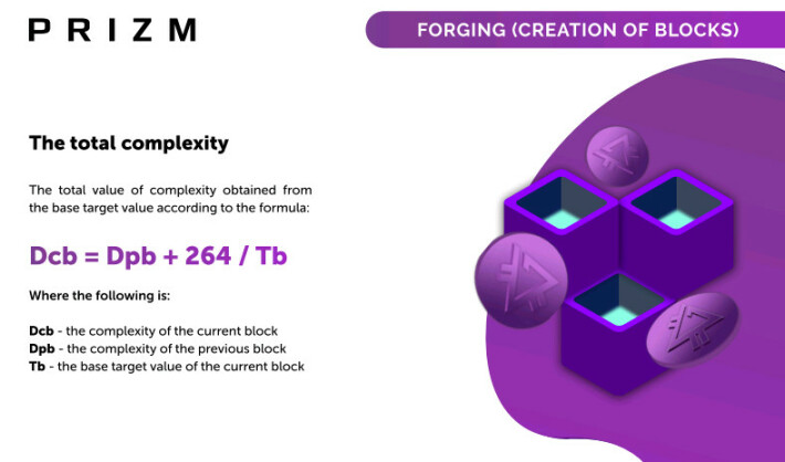 Prizm: FORGiNG ALGORiTHM (Creation of blocks)