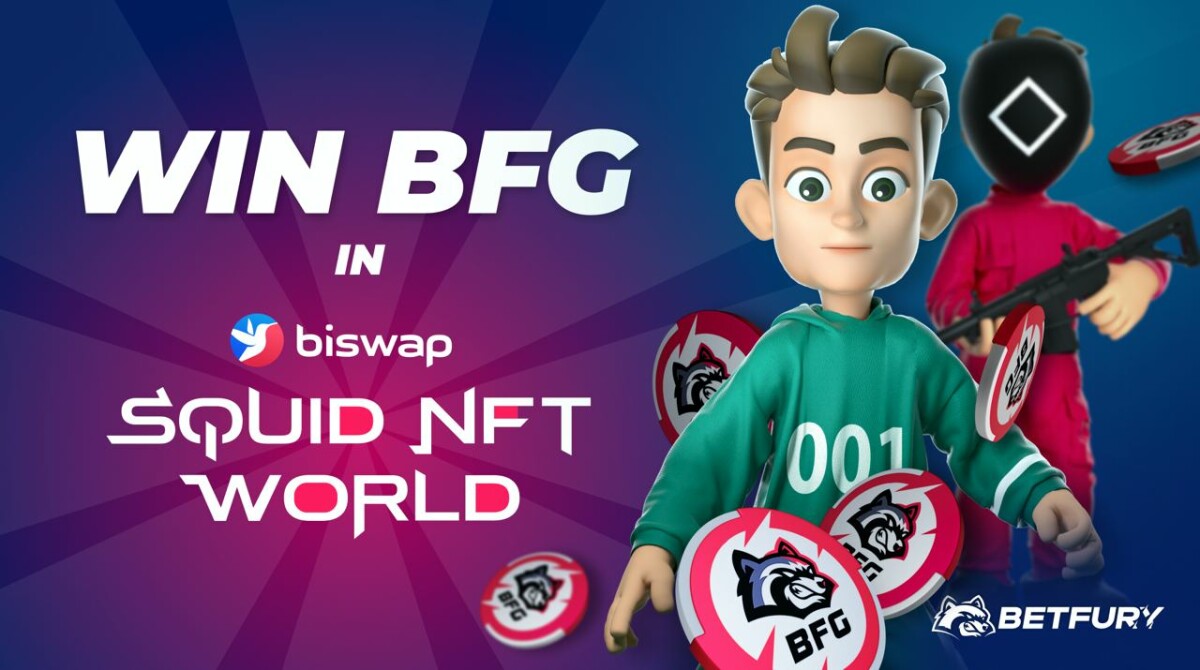 NFT Squid Game by Biswap! And BetFury is giving away 10 000 000 BFG for ...
