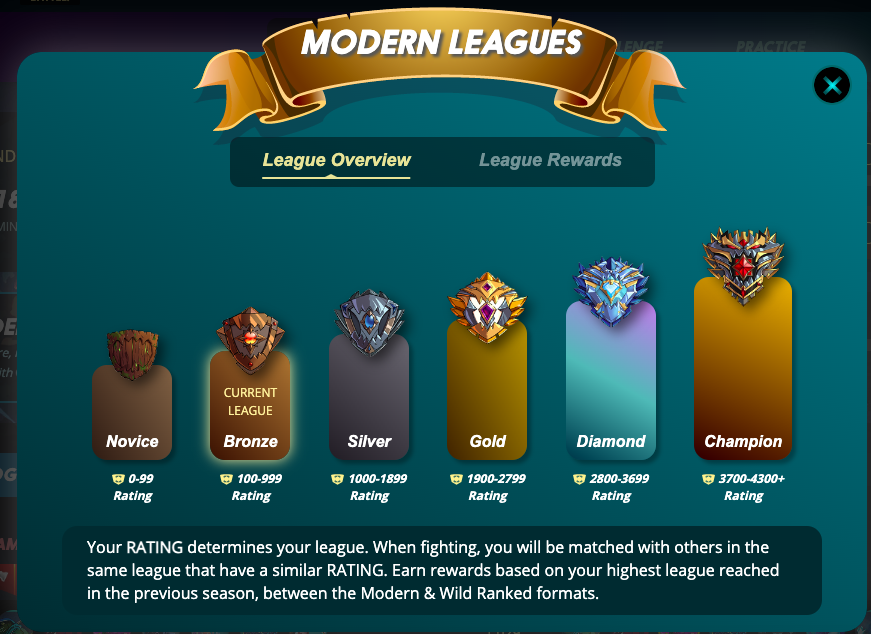 Splinterlands Guide: Understand the League System